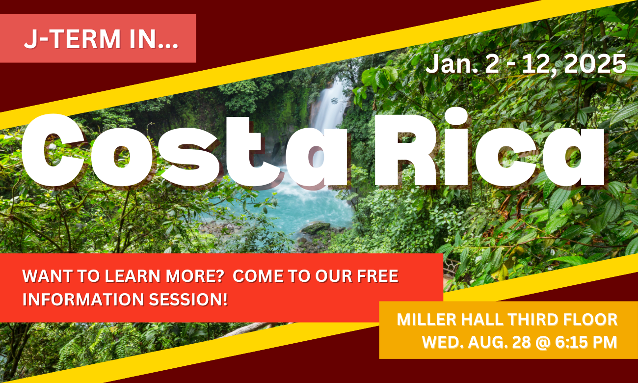 Info Session: Costa Rica J-Term 2025 | Loyola University New Orleans